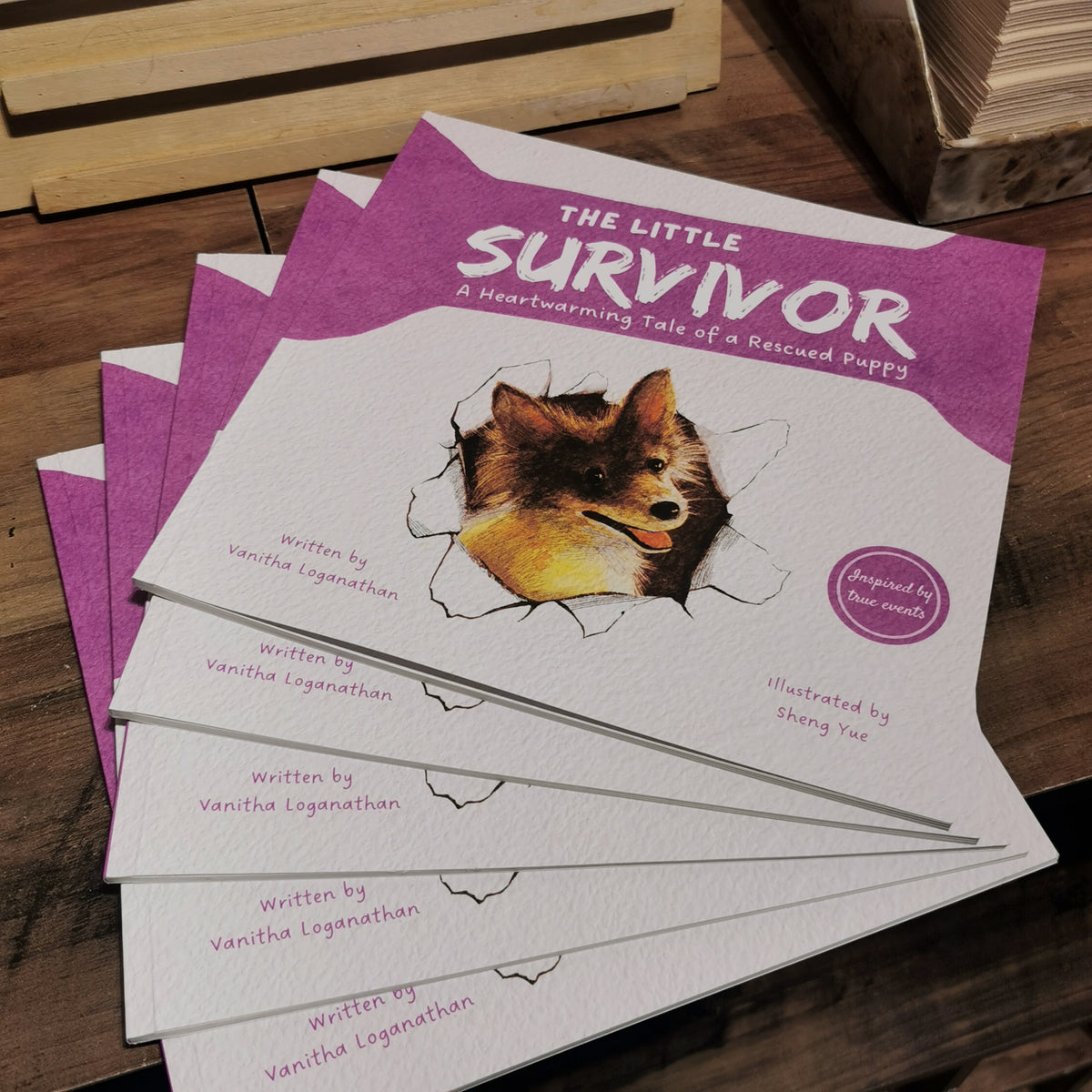Vanitha book rescue dog the little survivor – HUHA Online Store